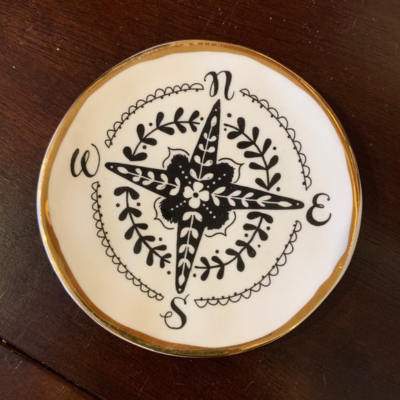 Other | Compass Ring Dish | Poshmark